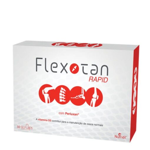 Flexotan Ação Prolongada, 30 ampolas + 30 rapidtabs - Nutridil - Natura24