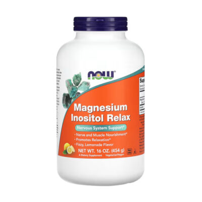 Magnesium Inositol Relax 454Gr. – Now - Natura24.pt
