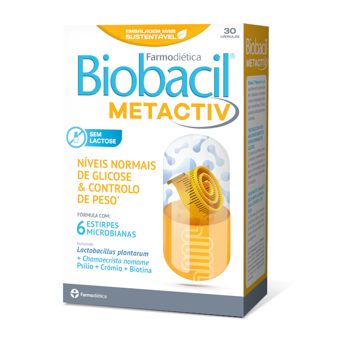 Biobacil Metactiv, 30 Cáps. – Farmodiética